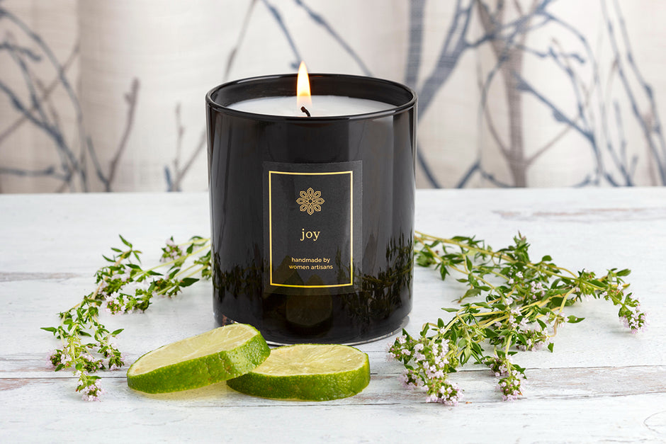 Soy Candles Handpoured Ethical Candles for a Cause | Prosperity Candle