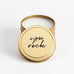 You Rock Gift Set: Appreciation Gift with Candle | Prosperity Candle
