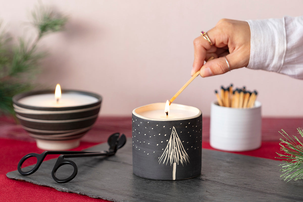 Sienna - Decorative Ceramic Candle | Ceramic Bowl Candle | Prosperity ...