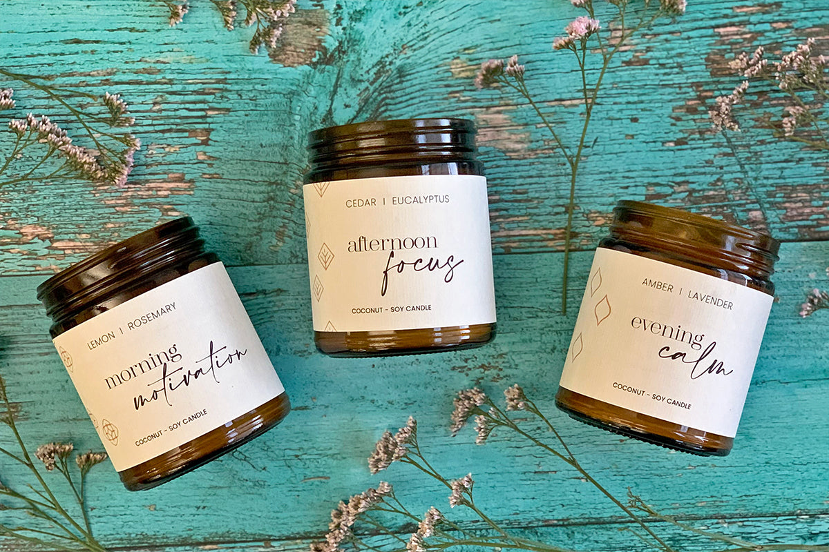 Daily Ritual candles and Gift Set: Luxury Soy Candle Gift Set ...