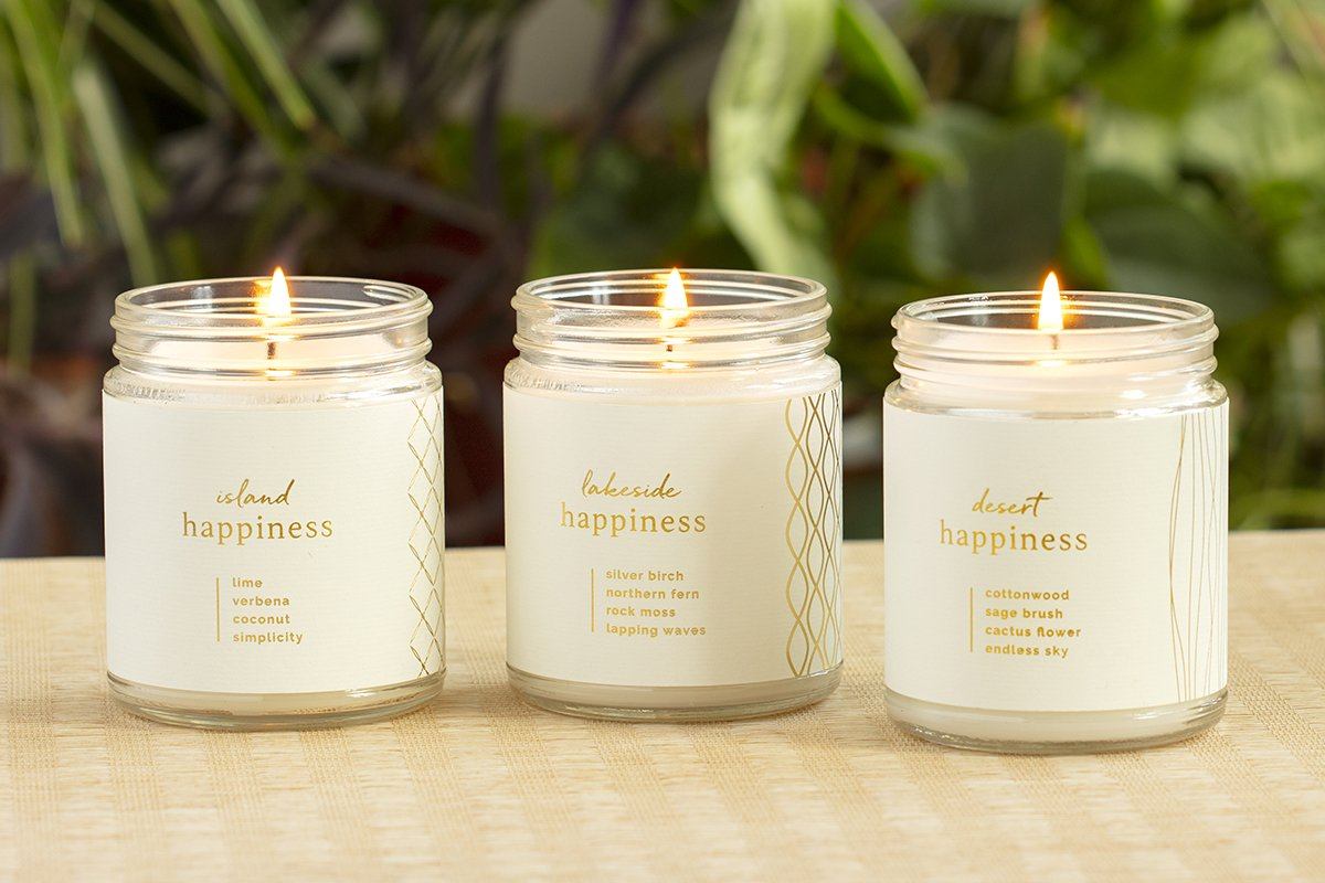 Happiness Candle | Find Your Happy Place Candle | Prosperity Candle