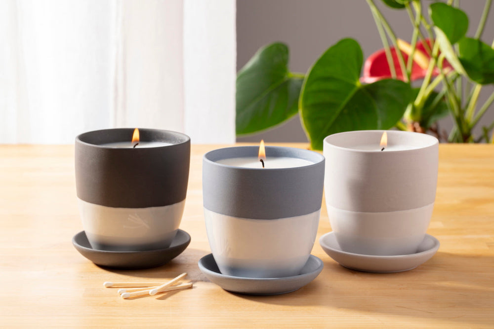 Decorative Planter & Flower Pot Candles | Prosperity Candle