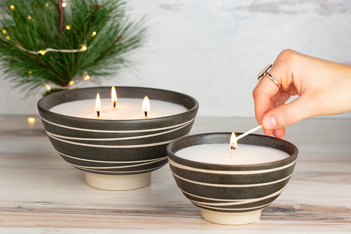 Sienna - Decorative Ceramic Candle | Ceramic Bowl Candle | Prosperity ...
