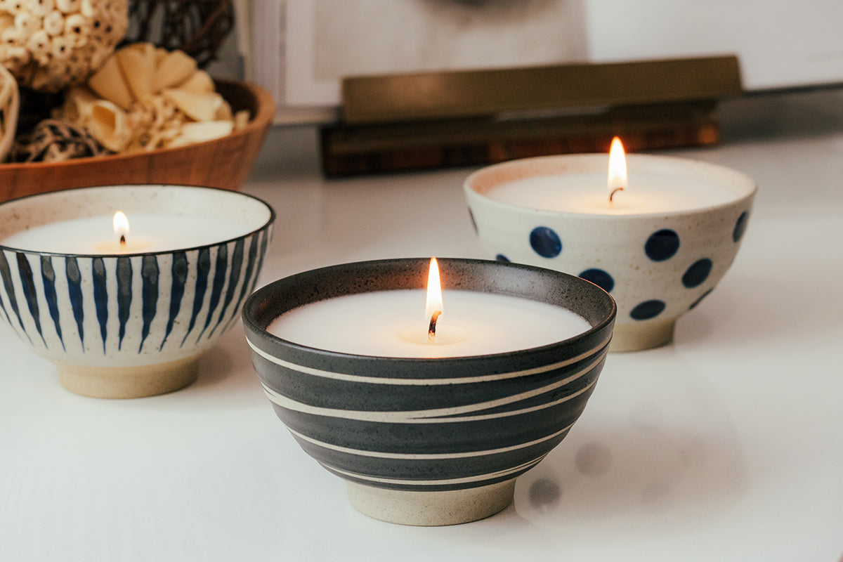 Sienna - Decorative Ceramic Candle | Ceramic Bowl Candle | Prosperity ...