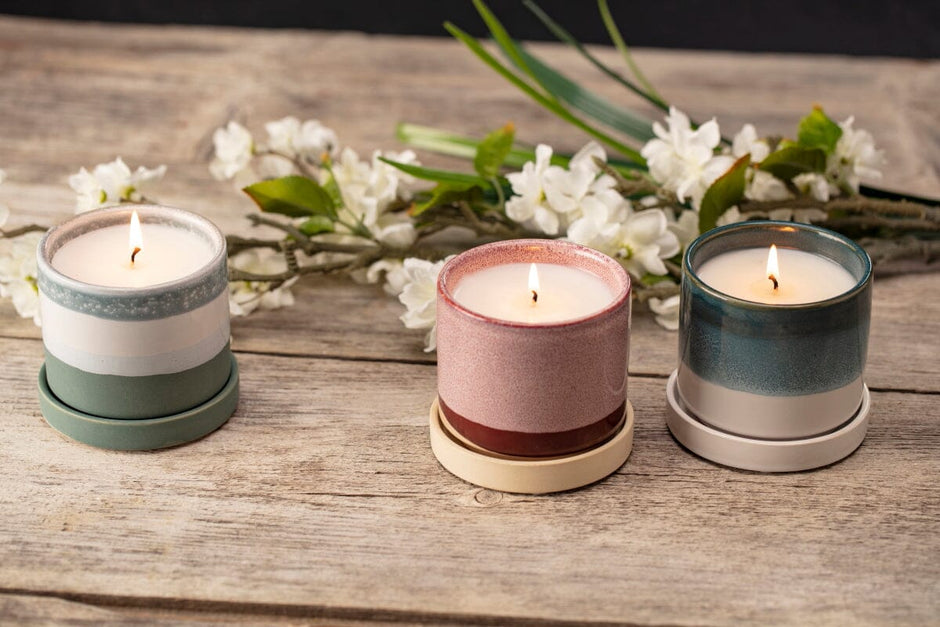 Decorative Planter & Flower Pot Candles | Prosperity Candle